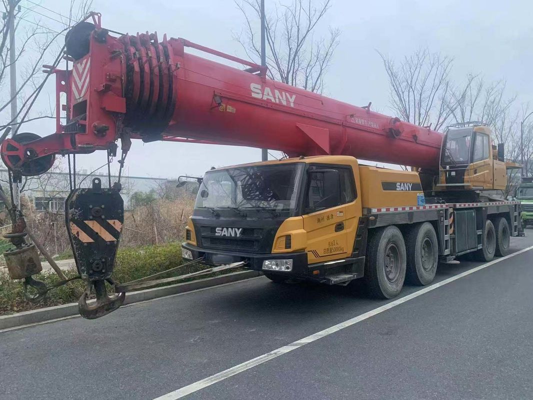 Sany STC800E6 Crane 58.5m Boom Length Engine Rated Power 276kW National ...