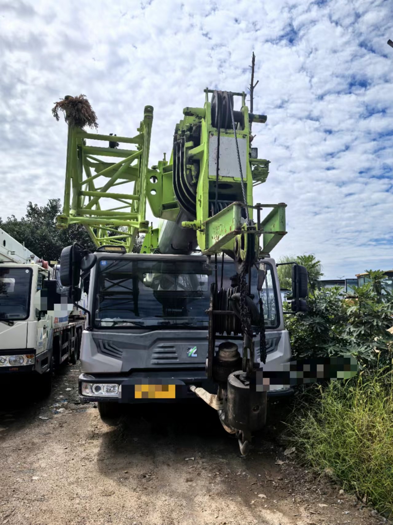 Zoomlion 201V Heavy Duty Mobile Crane 5 Section U Shaped Boom Fully ...