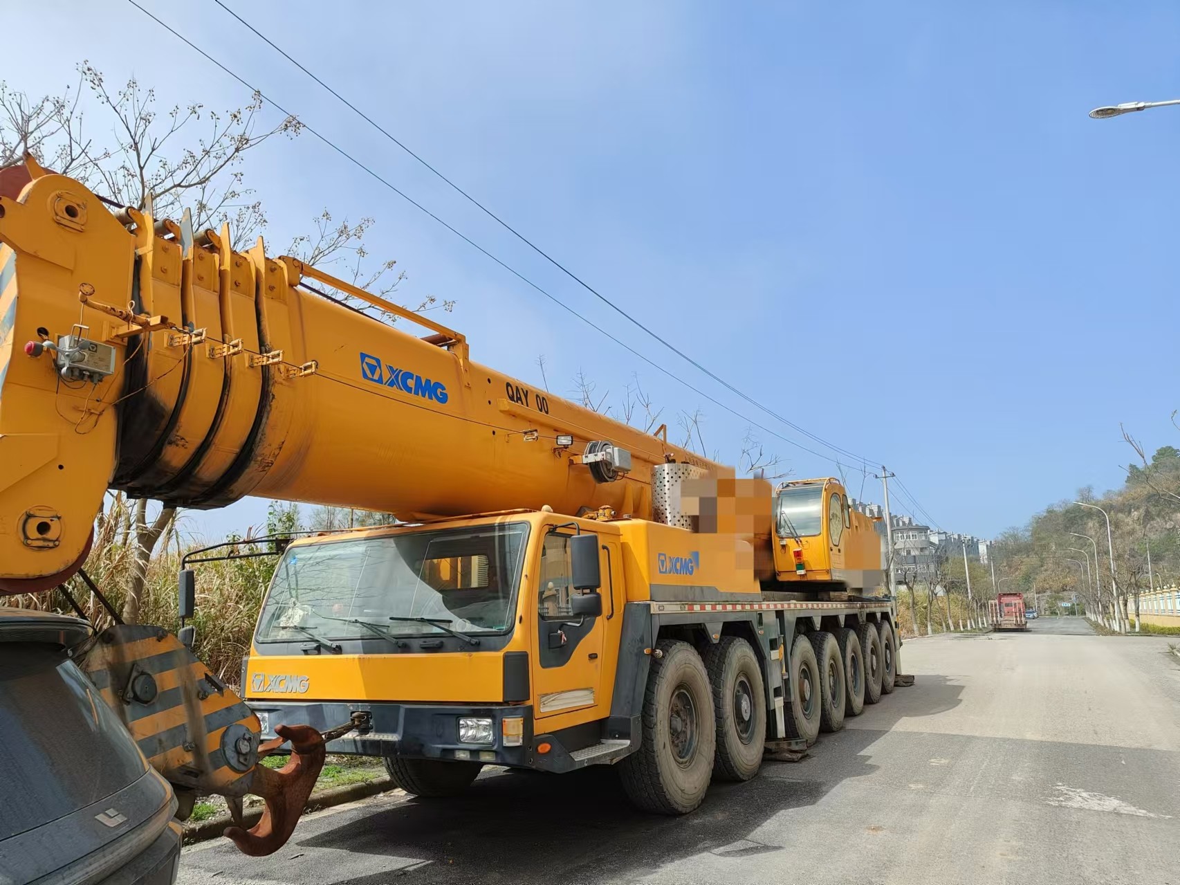 2010 XCMG 300 Ton Truck Crane Energy Efficient Easy Operation With ...
